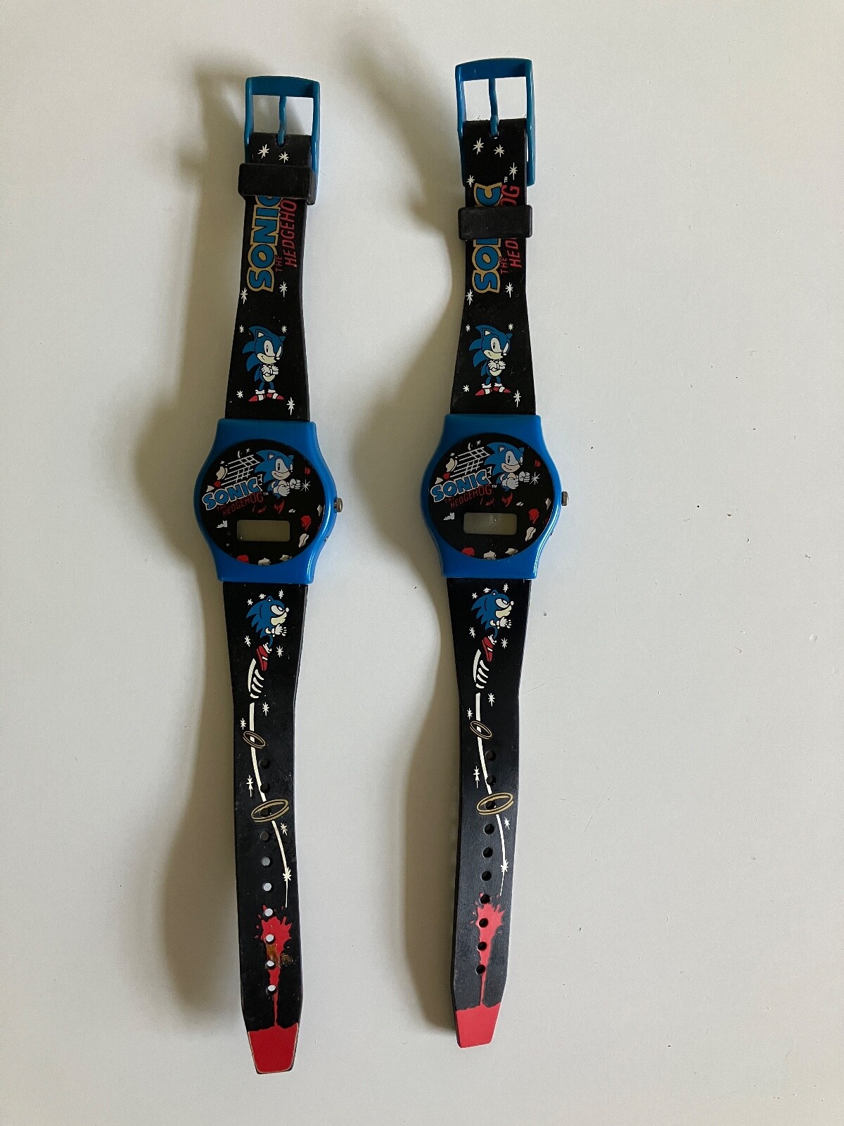 Pair of Sonic the Hedgehog 1995 Digital Watches - Gem