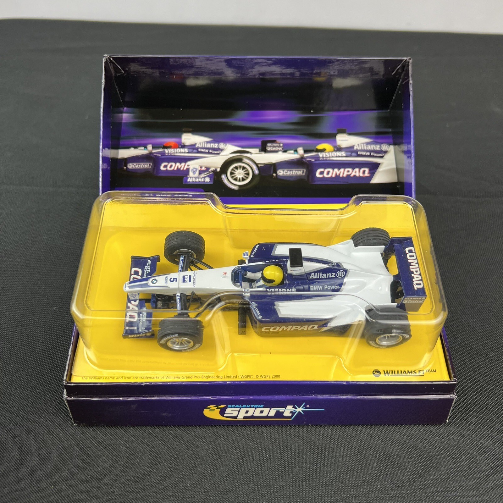 SCALEXTRIC C2334 Williams F1 BMW FW23 No. 5 1/32 SLOT CAR NEW | eBay