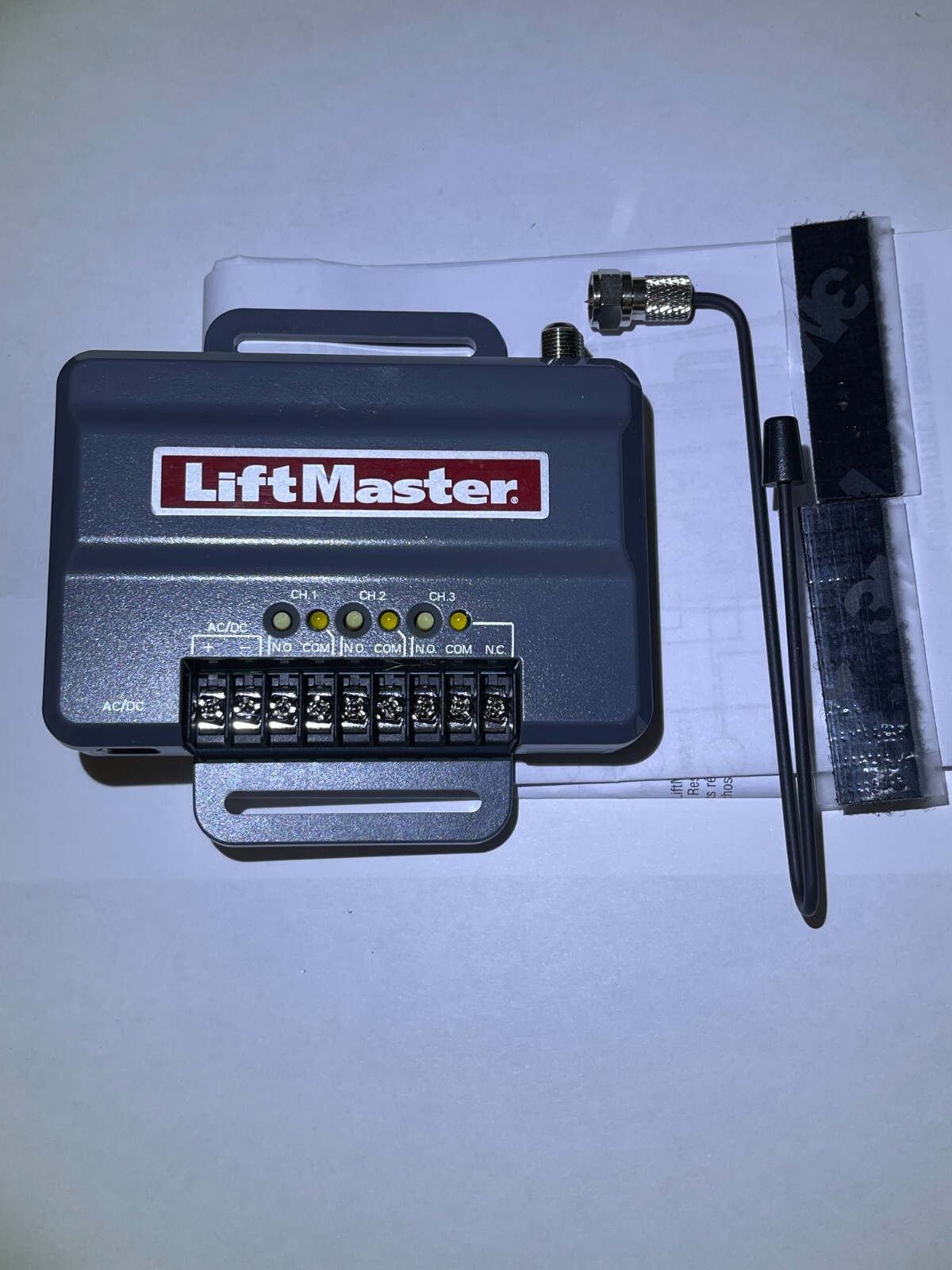 Liftmaster 850LM 310MHz 315MHz 390MHz Gate Garage Door Opener Universal ...