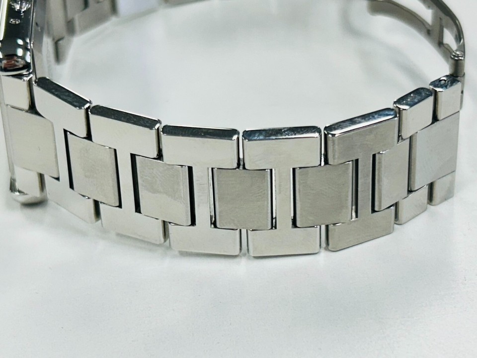 Cartier Tank Solo XL W5200028 3515 Silver Automatic Mens Watch ...