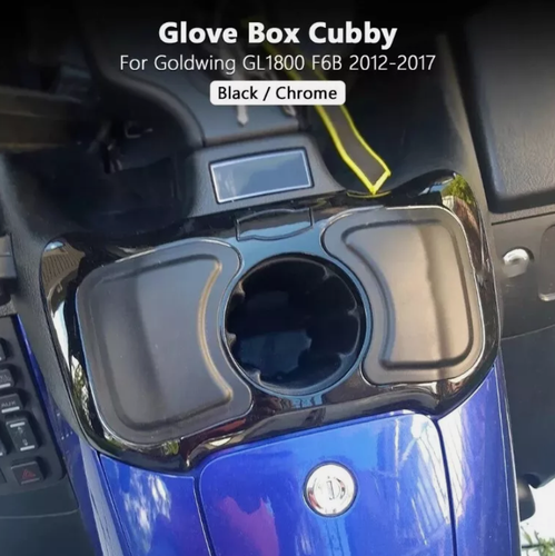 For Honda Goldwing GL1800 F6B Chrome Glove Box Cubby Storage Box 2012 ...