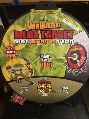 NEW Zing Air Hunterz Mega Target Double Sided Target 6 pack | eBay