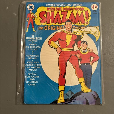 DC LIMITED COLLECTORS' EDITION: WITH ONE MAGIC WORD...SHAZAM, C-35 ...