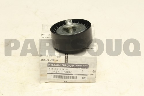 11927HG00C Genuine Nissan PULLEY-IDLER 11927-HG00C | eBay
