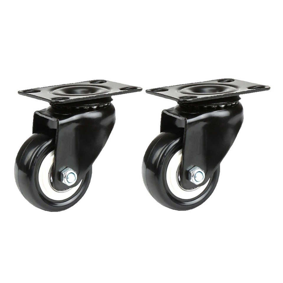 4x Heavy Duty 50mm Swivel Castor Wheels Trolley Furniture Casters ...