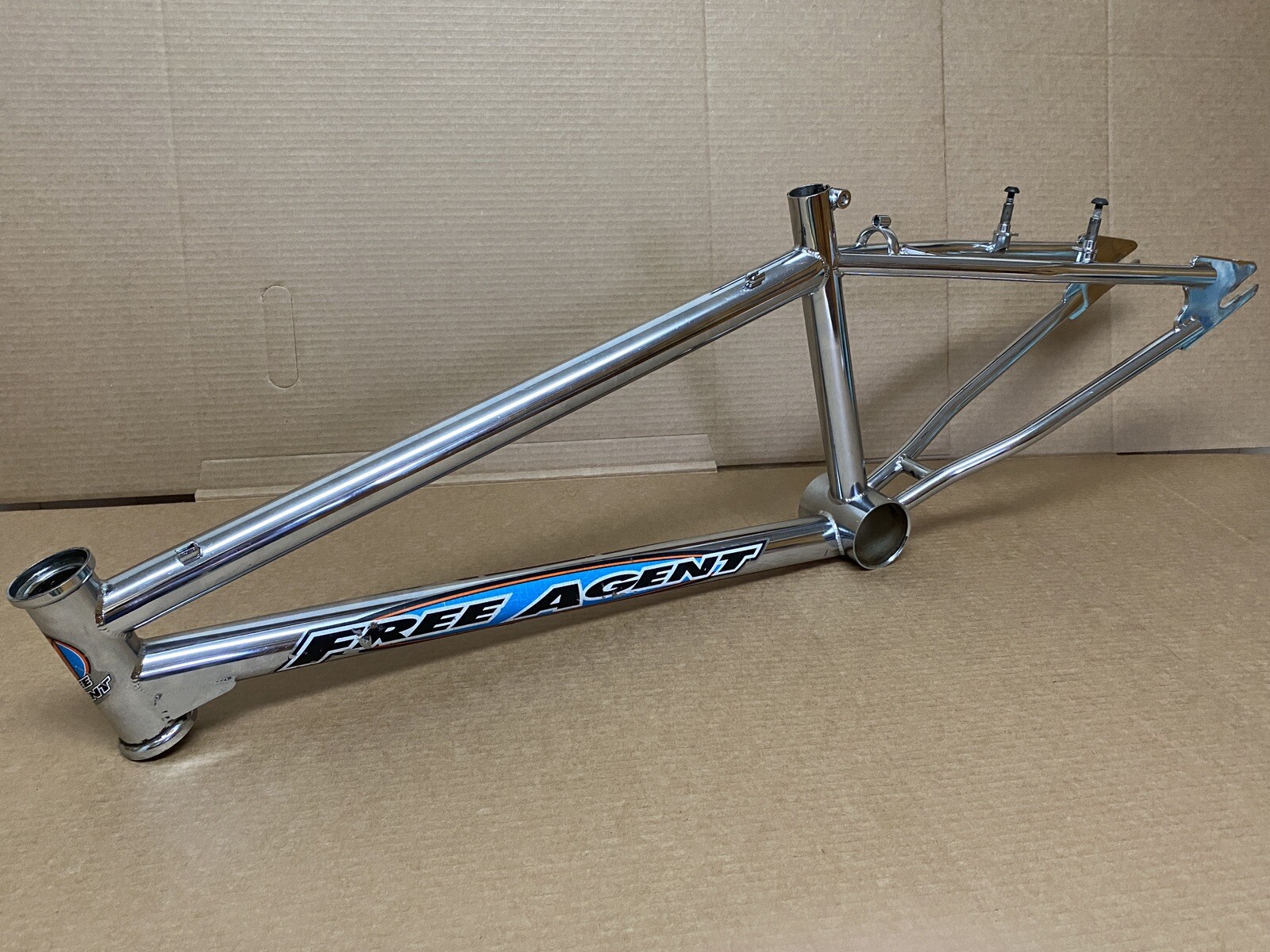 Free Agent Vintage Bmx Mid School Nice 20inch Pro Frame GT03662 | eBay