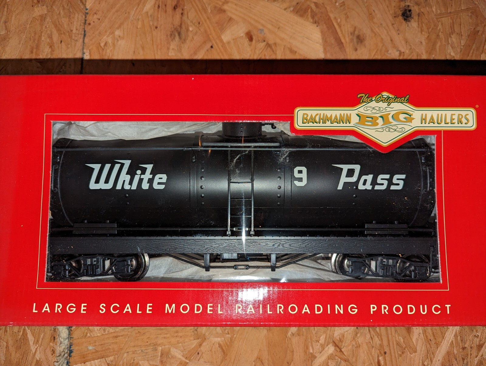 Vintage Bachmann Big Haulers G Scale Tank Car White Pass & Yukon 9 ...
