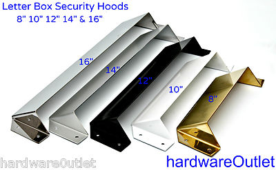 Letter Box SECURITY HOOD - Stops Key Fishing & Made in England | eBay UK