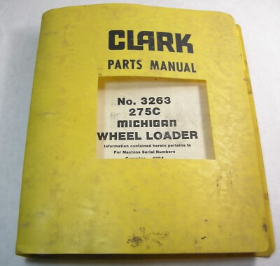 Manuals & Books - Clark Michigan