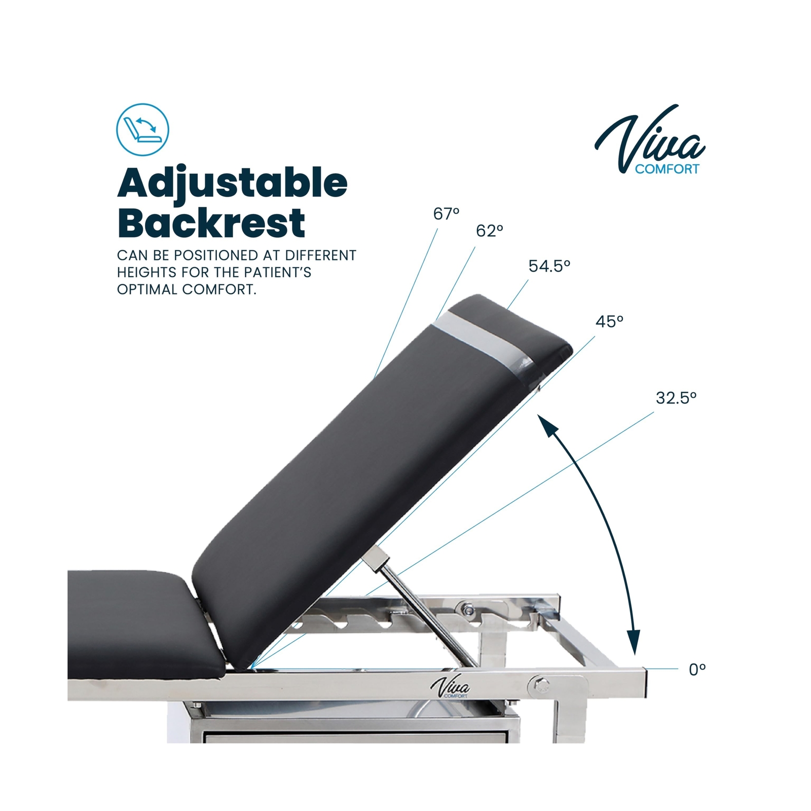 AdirMed 99601BLK Exam Table and Paper Dispenser- Black for sale online ...