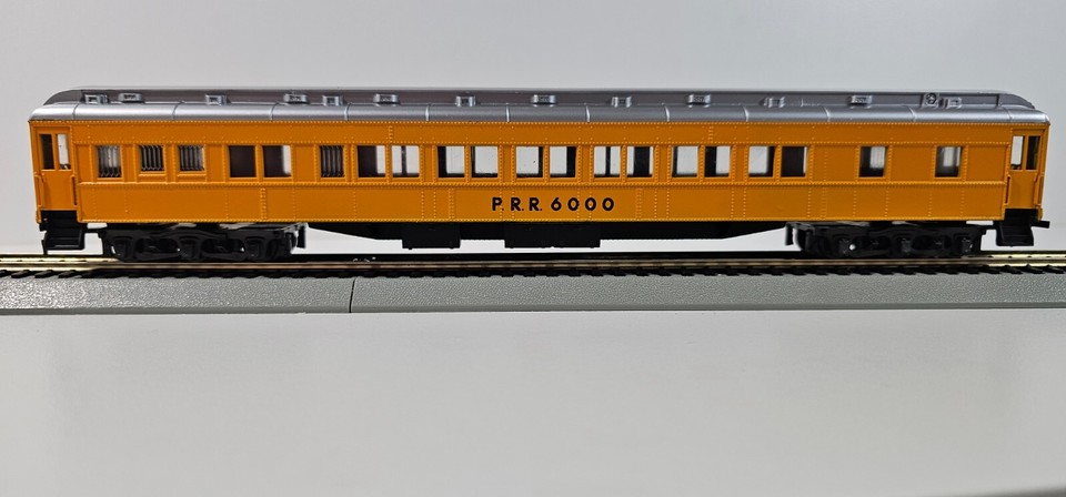 HO AHM 6201-W Pennsylvania Railroad PRR Work Train Coach Car #6000 NOS ...