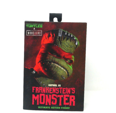 RAPHAEL AS FRANKENSTEINS MONSTER NECA TMNT X UNIVERSAL MONSTERS ACTION ...
