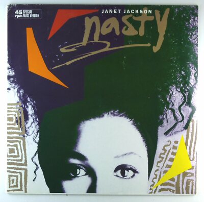 12" Maxi - Janet Jackson - Nasty - L8470 - Cleaned | eBay