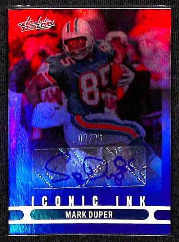 2022 Panini Absolute - Iconic Ink Blue #II-MD Mark Duper /25 (AU) for sale online | eBay