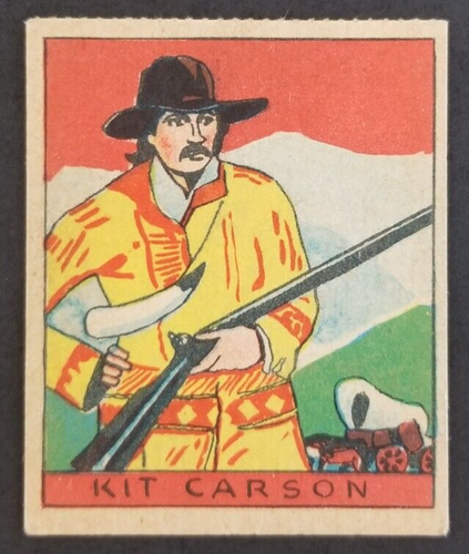 Kit Carson Cowboy 1930's Wild West Card #224 (VG Soft Corners) | eBay