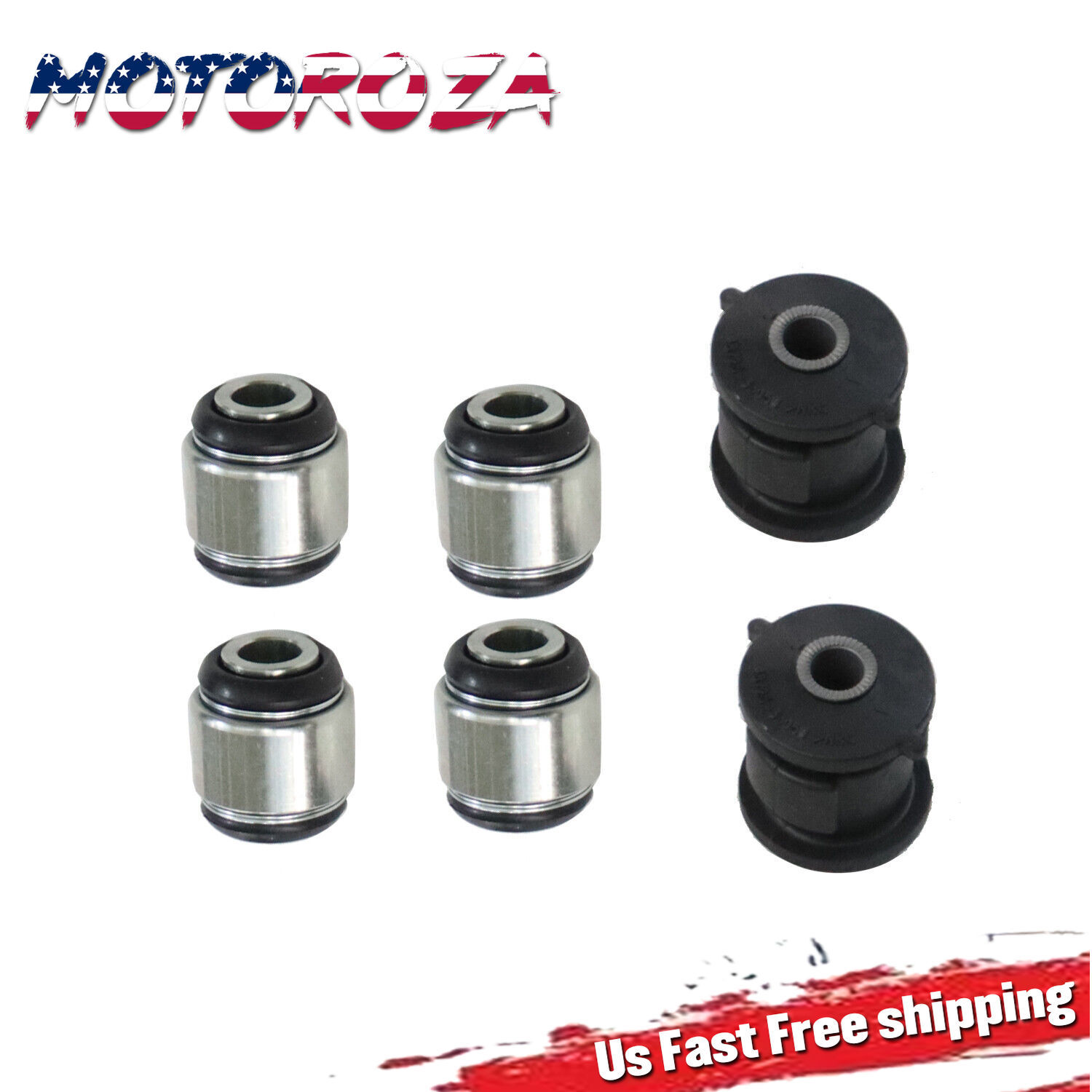 2 PCS Rear Arm Assembly Knuckle Bushing For TOYOTA HIGHLANDER CAMRY ...