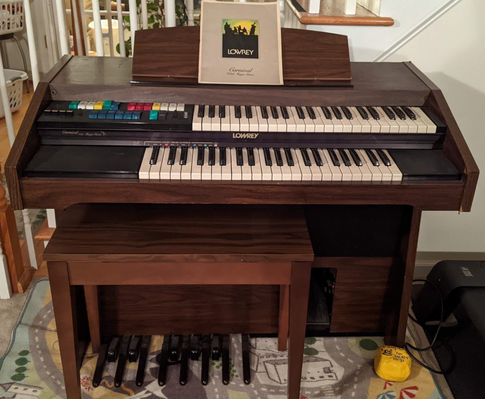 Lowrey Carnival Organ with Magic Genie - great condition | eBay