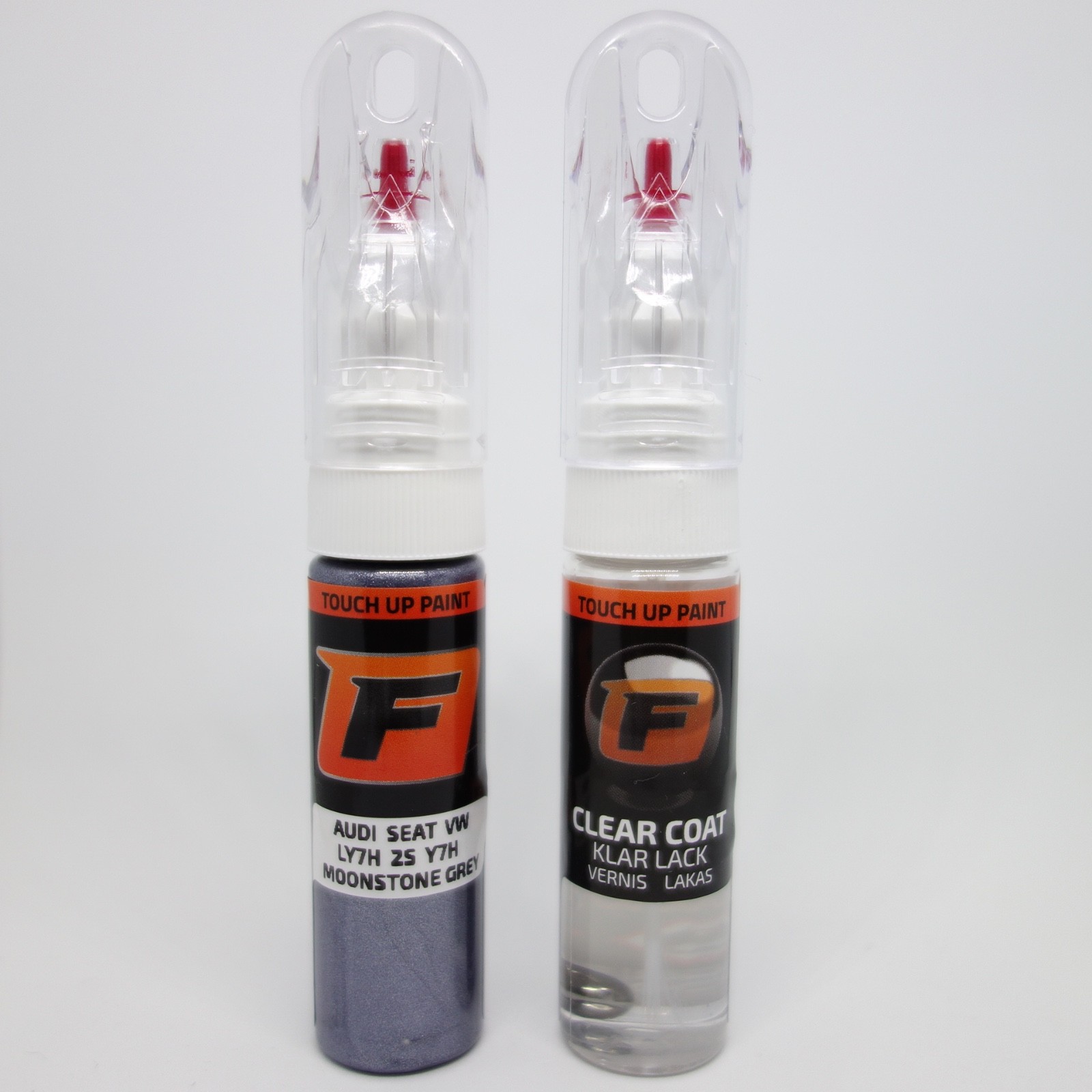 for AUDI SEAT VW LY7H 2S Y7H MOONSTONE SILVER AKOYASILBER Touch Up ...