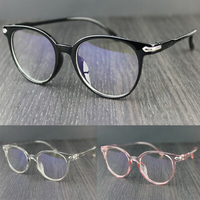 Clear Lens Translucent Colour Frame Fashion Glasses | eBay UK