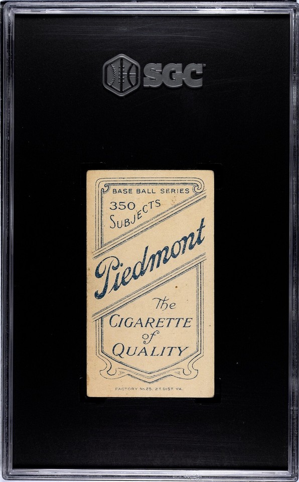 1910 T206 PIEDMONT 350 SUBJECTS BOB GROOM SGC 4.5 | eBay
