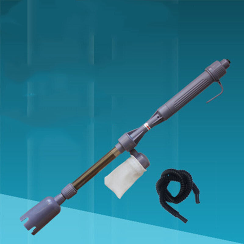 Electric Fish Tank Aquarium Vacuum Gravel Cleaner Hoover Siphon Pump ...