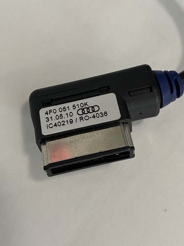 Genuine Audi 2005-18 Music Interface AMI Cable Adapter Apple iPod ...
