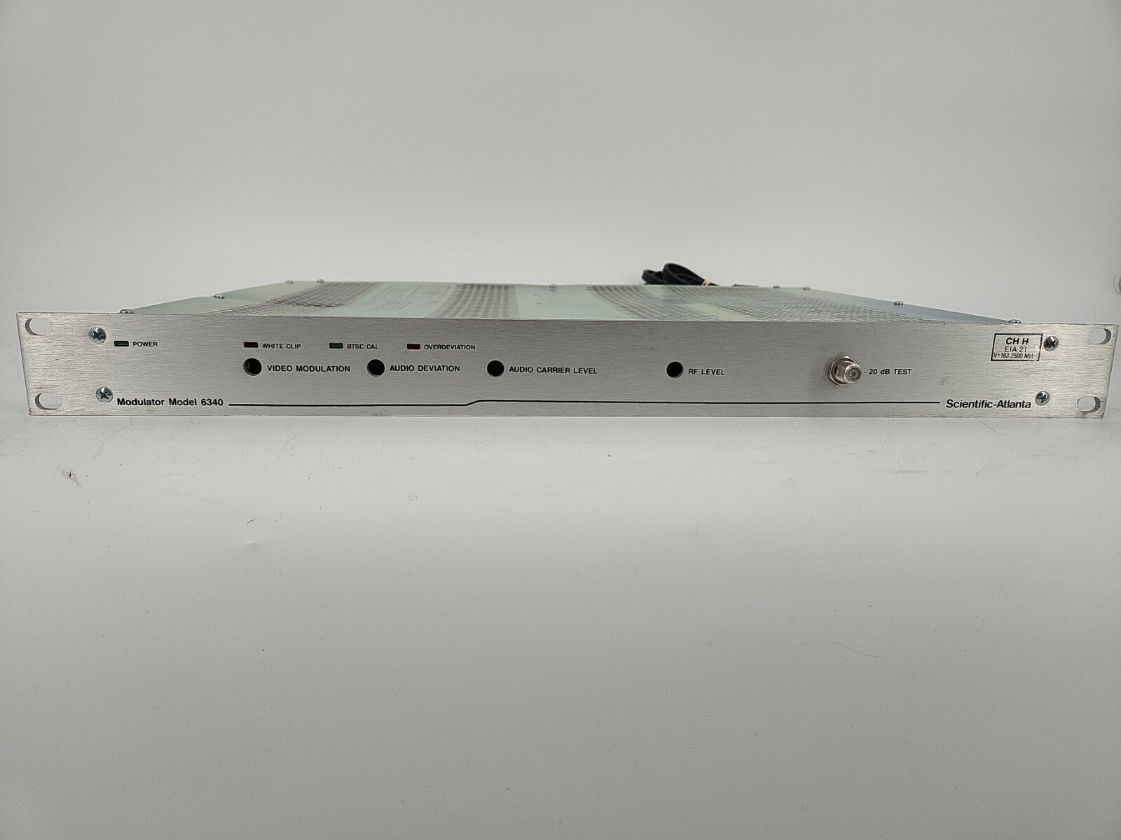 Scientific-Atlanta Modulator Model 6340 Fixed Channel NN/50 ~ AS IS ...
