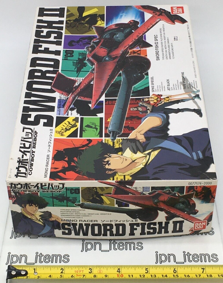 Cowboy Bebop Swordfish 2 II 1/72 Plastic Model Kit Bandai 2000 ...