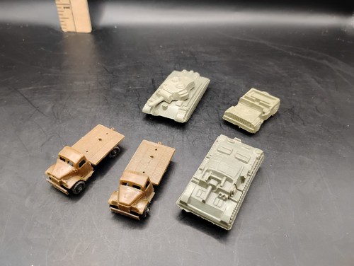 Vintage Unmarked Miniature Plastic Military Vehicles | eBay