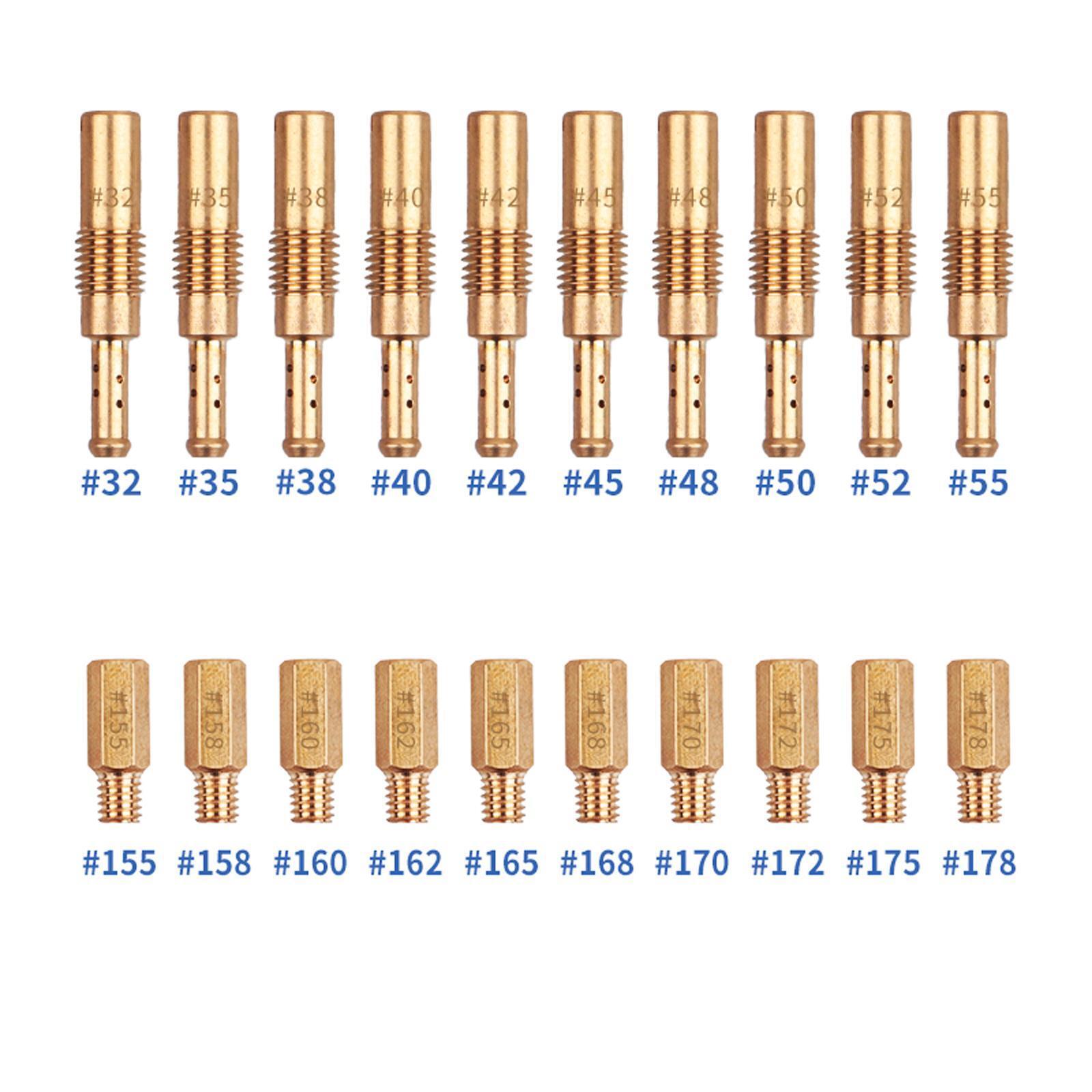 30x Carburetor Main Jets Jet Kit for 125cc 150cc 200cc Pwk Cvk PE | eBay