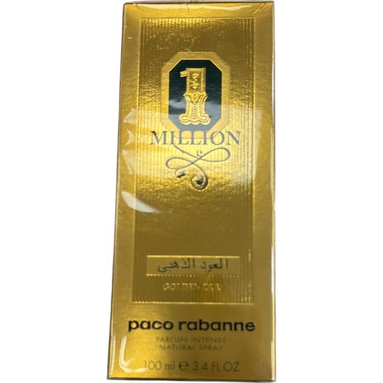 1 Million Golden Oud by Paco Rabanne 3.4 oz (100ml) Parfum Intense ...