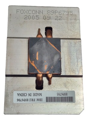 Foxconn IBM Corporation 89P6795 CPU Aluminum Heat Sink with Copper Core ...