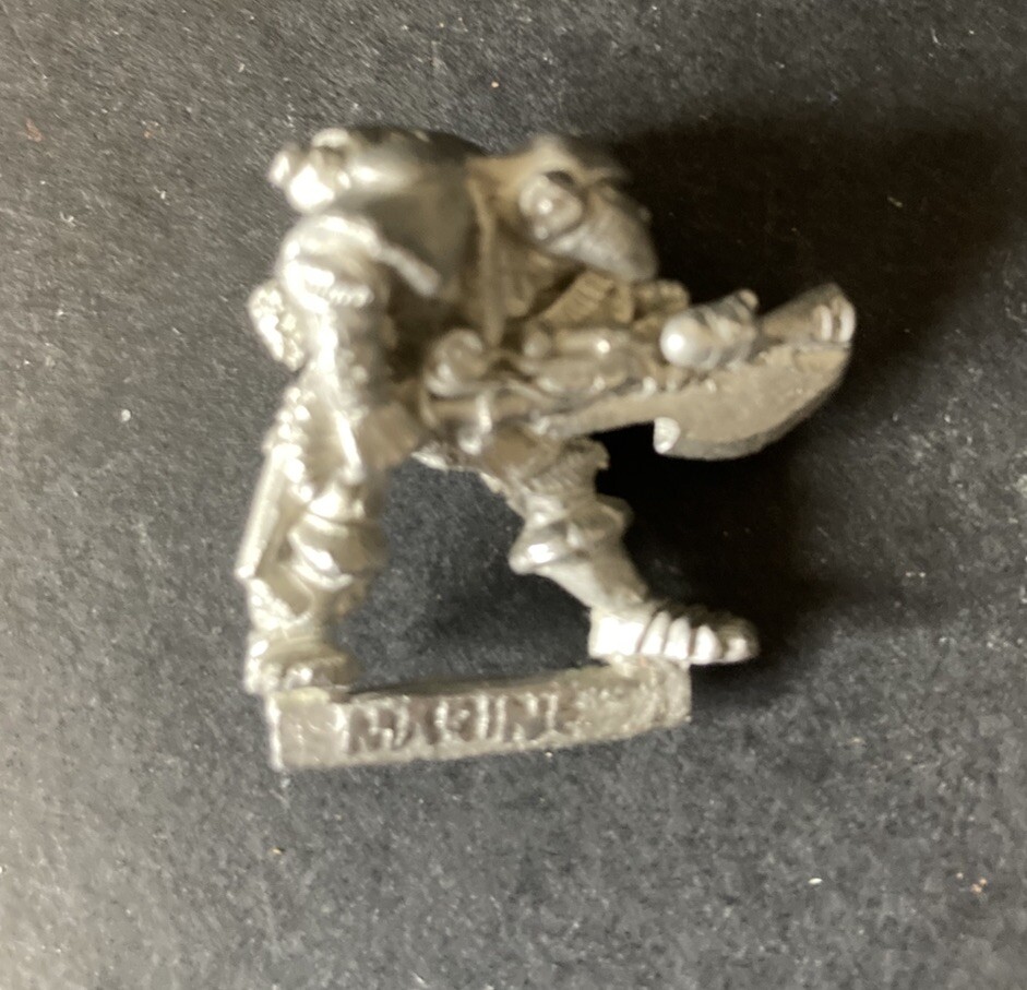 GW Citadel Rogue Trader 40k Metal C100 Imperial Space Marine Advancing ...