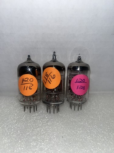 3 12AX7 Vacuum Tubes Tested Excellent | eBay