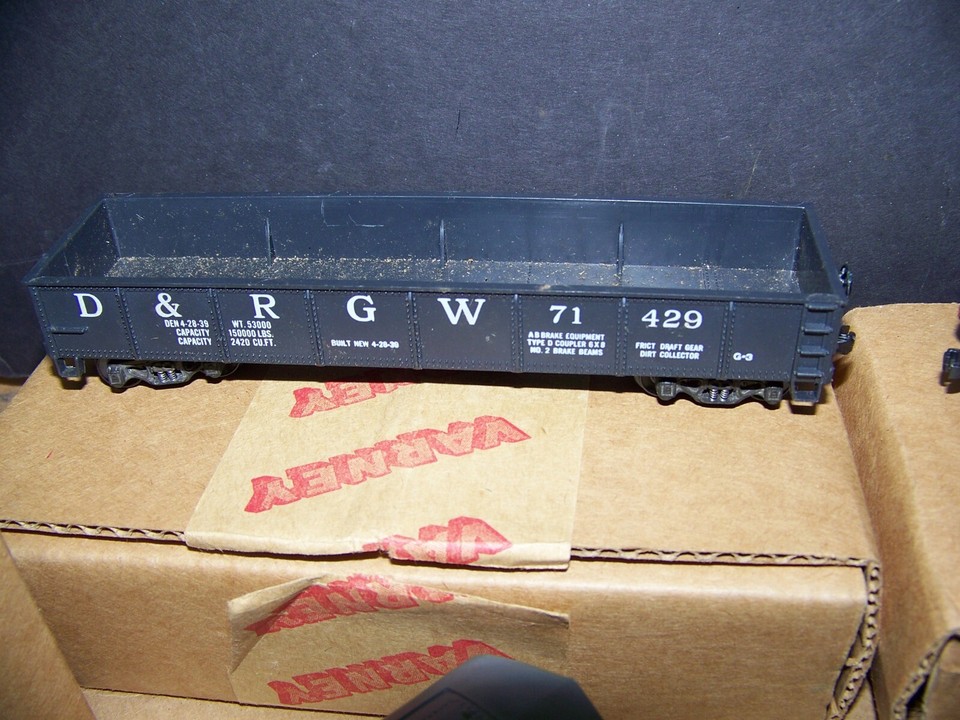 LOT OF 9 VARNEY HO Scale vintage model train cars | eBay