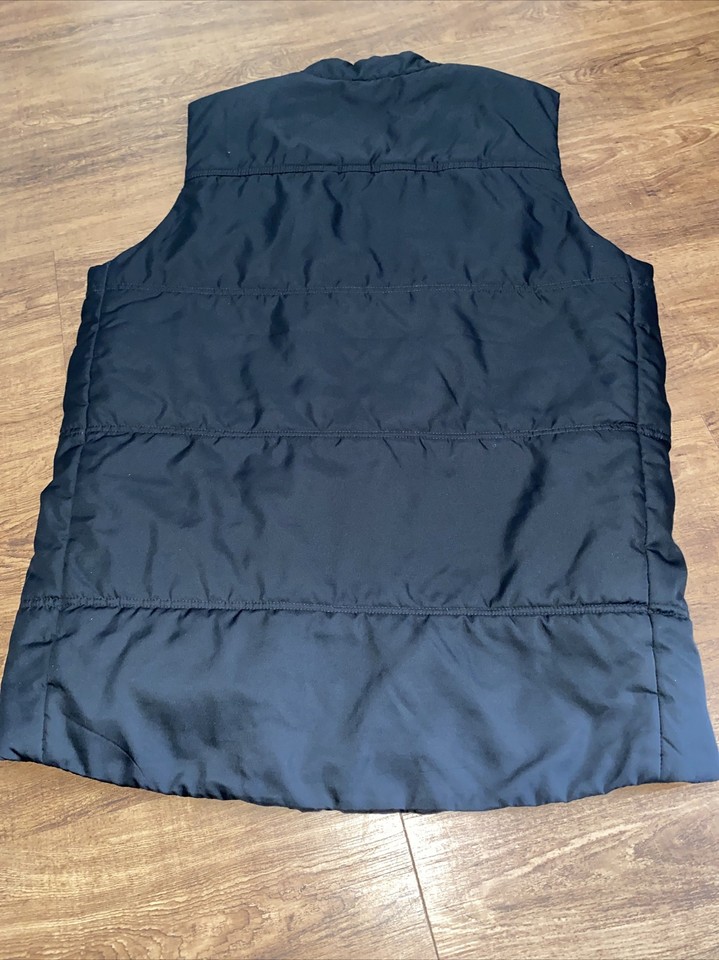 NIKE SYNTHETIC FILL CORE REVERSIBLE GOLF VEST 932303-010 MENS MEDIUM ...