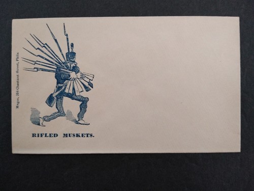 Unused Magee Civil War Patriotic: Rifled Muskets in Dark Blue | eBay