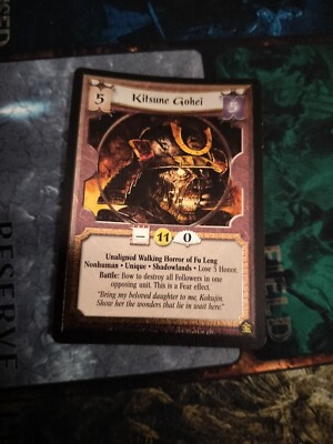 L5R CCG TCG. Legends of the Five Rings: Kitsune Gohei FOIL | eBay