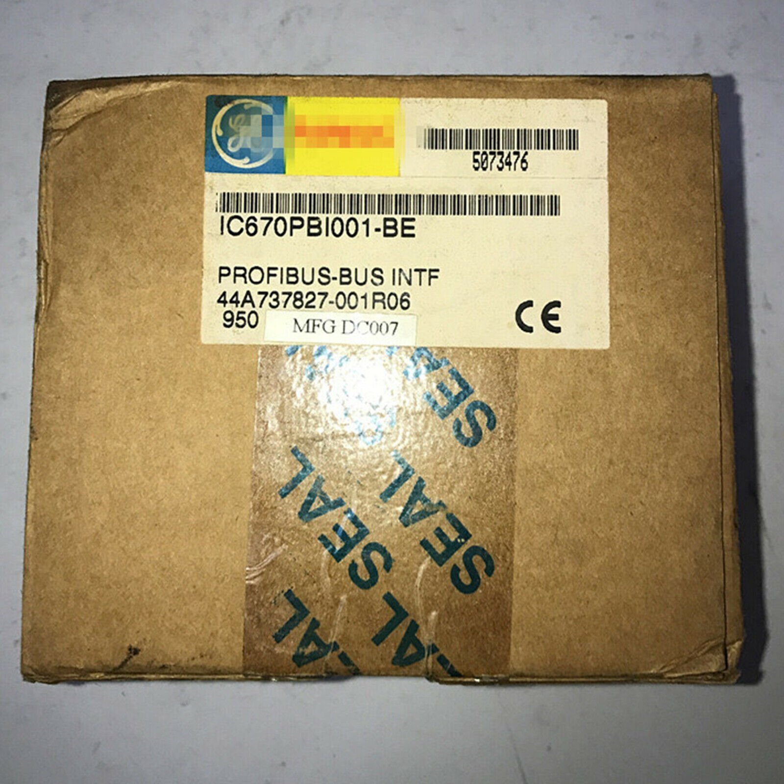 IC670PBI001-BE New For GE Fanuc PROFIBUS BUS INTERFACE UNIT In Box Free ...