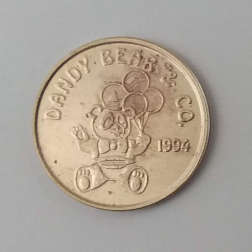 Dandy Bear & Co. Arcade Miami, FL 1994 Game Token 24mm | eBay