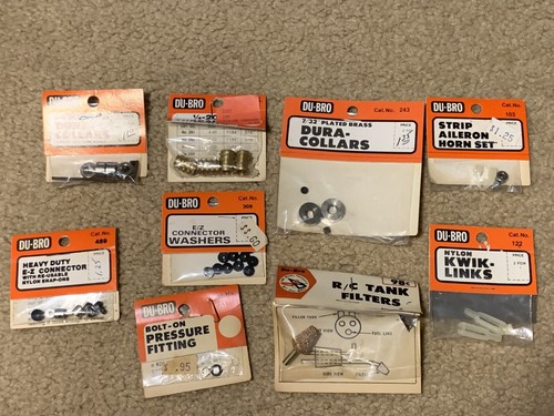 Lot Of RC Plane Parts. Du-Bro NOS | eBay