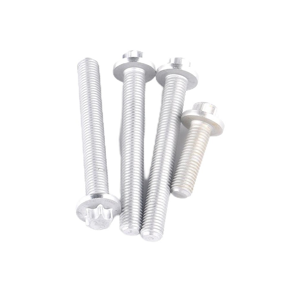 4pcs Cylinder Head Bolt Fits E60 E61 E70 E82 E83 E85 E86 E88 E90 E91 ...