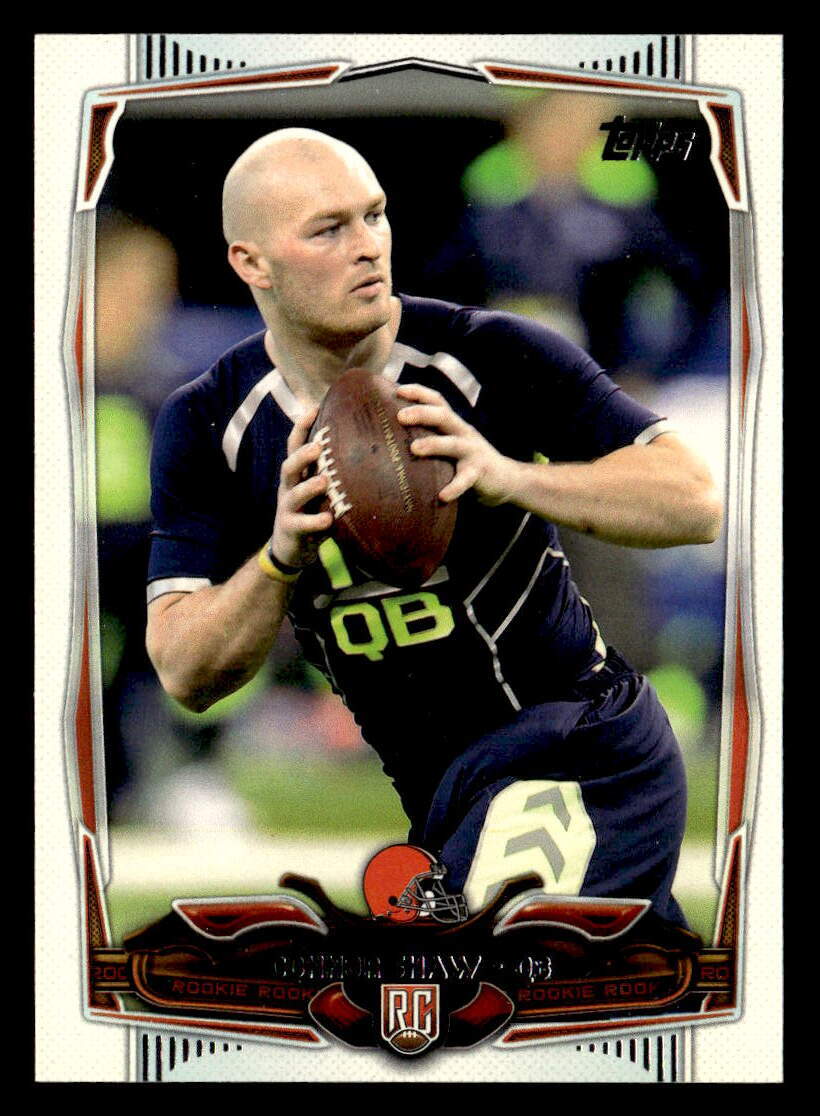 Connor Shaw 2014 Topps Rookie Card #346 Cleveland Browns | eBay