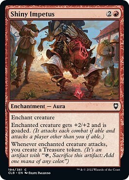 MTG NM Shiny Impetus Commander Legends: Battle for Baldur's Gate | eBay