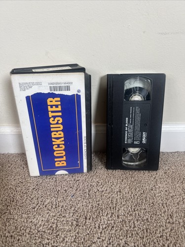 Blockbuster Video Rental Clamshell Case & VHS - Evidence Of Blood | eBay