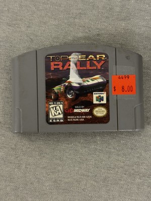 Top Gear Rally (Nintendo 64, 1997) Cleaned / Tested / Authentic N64 | eBay