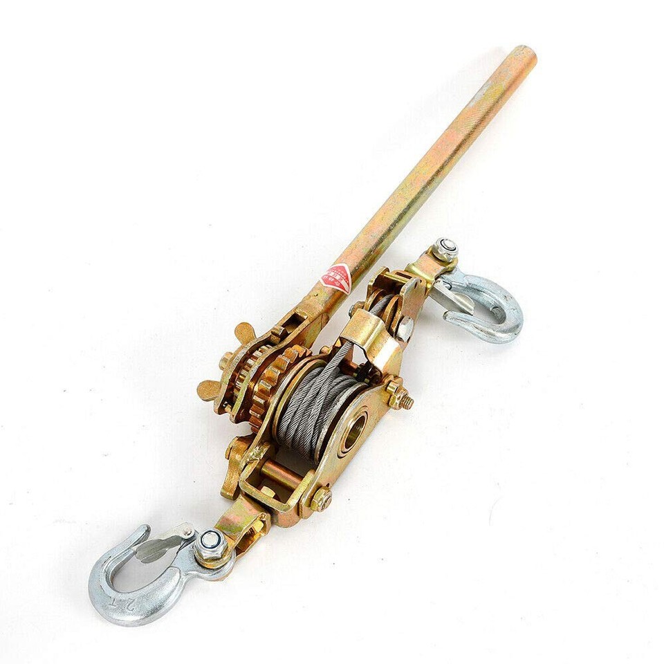 Heavy Duty Power Puller, Hand Lever Tightener Come Along Cable HD ...