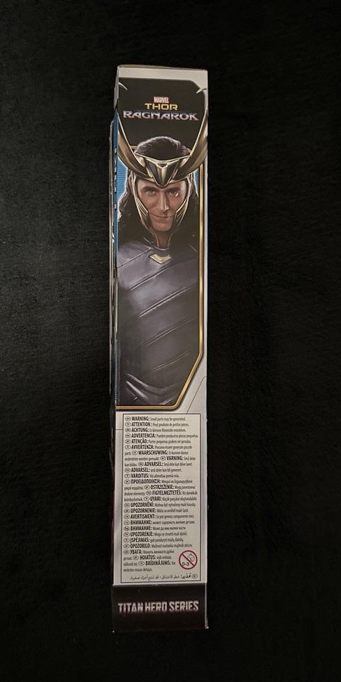 NEW Hasbro F2246 Titan Hero Series Thor Ragnarok LOKI 12-inch Action ...