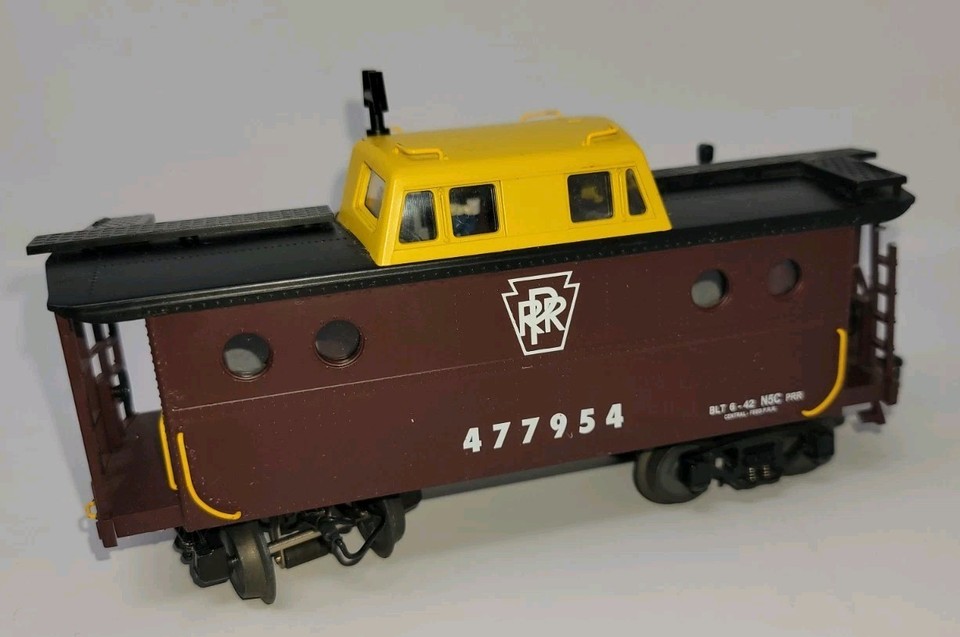 PRR Electric Train Car Caboose 477954 Pennsylvania O Gauge | eBay