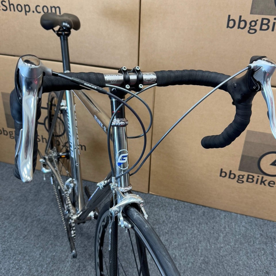 Used Vintage Italian Giordana Titanium Road Bike, full Dura-Ace, 56cm ...